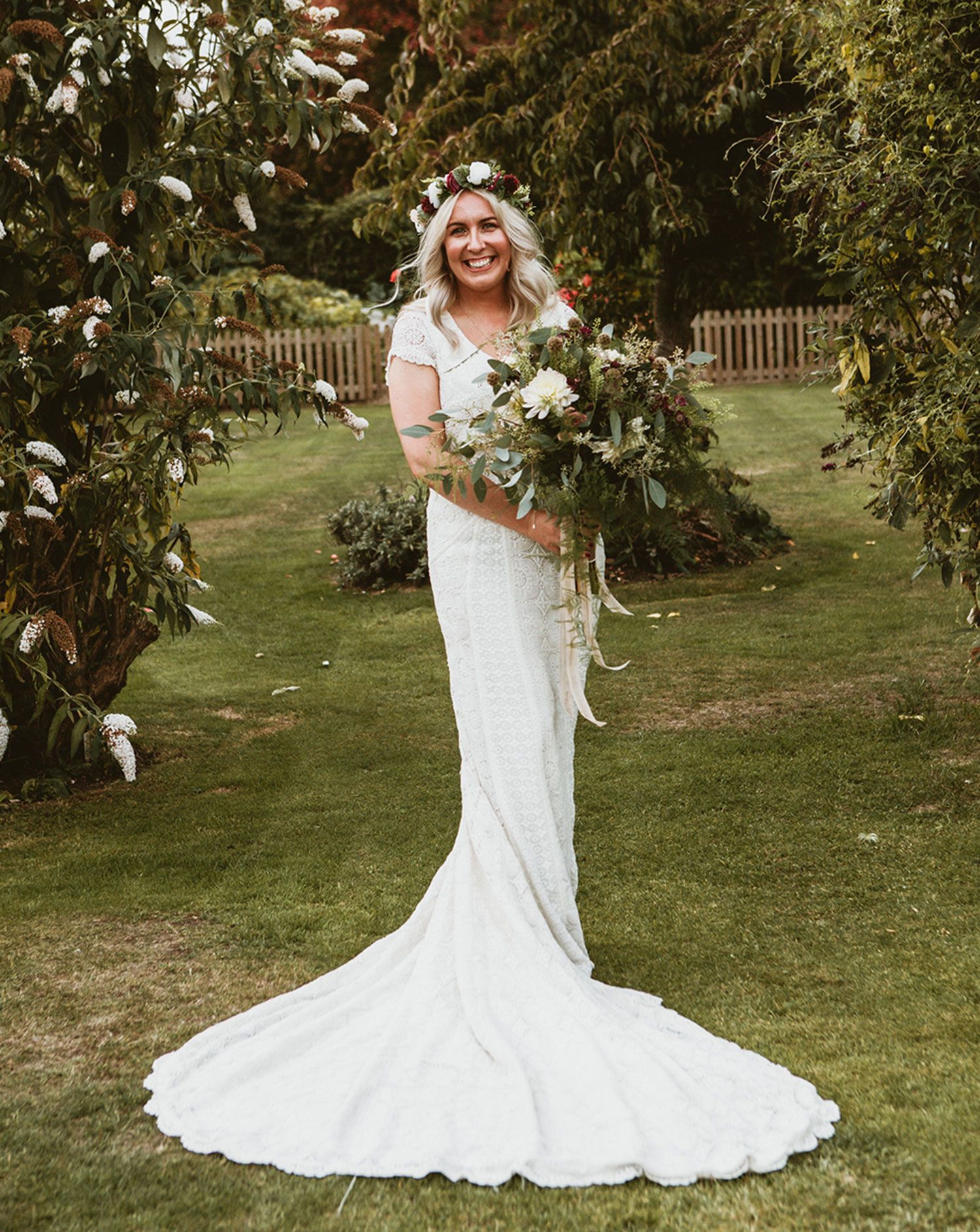 Forest Themed Wedding in a Tipi at Remenham Club with Hanging Plant Pot ...