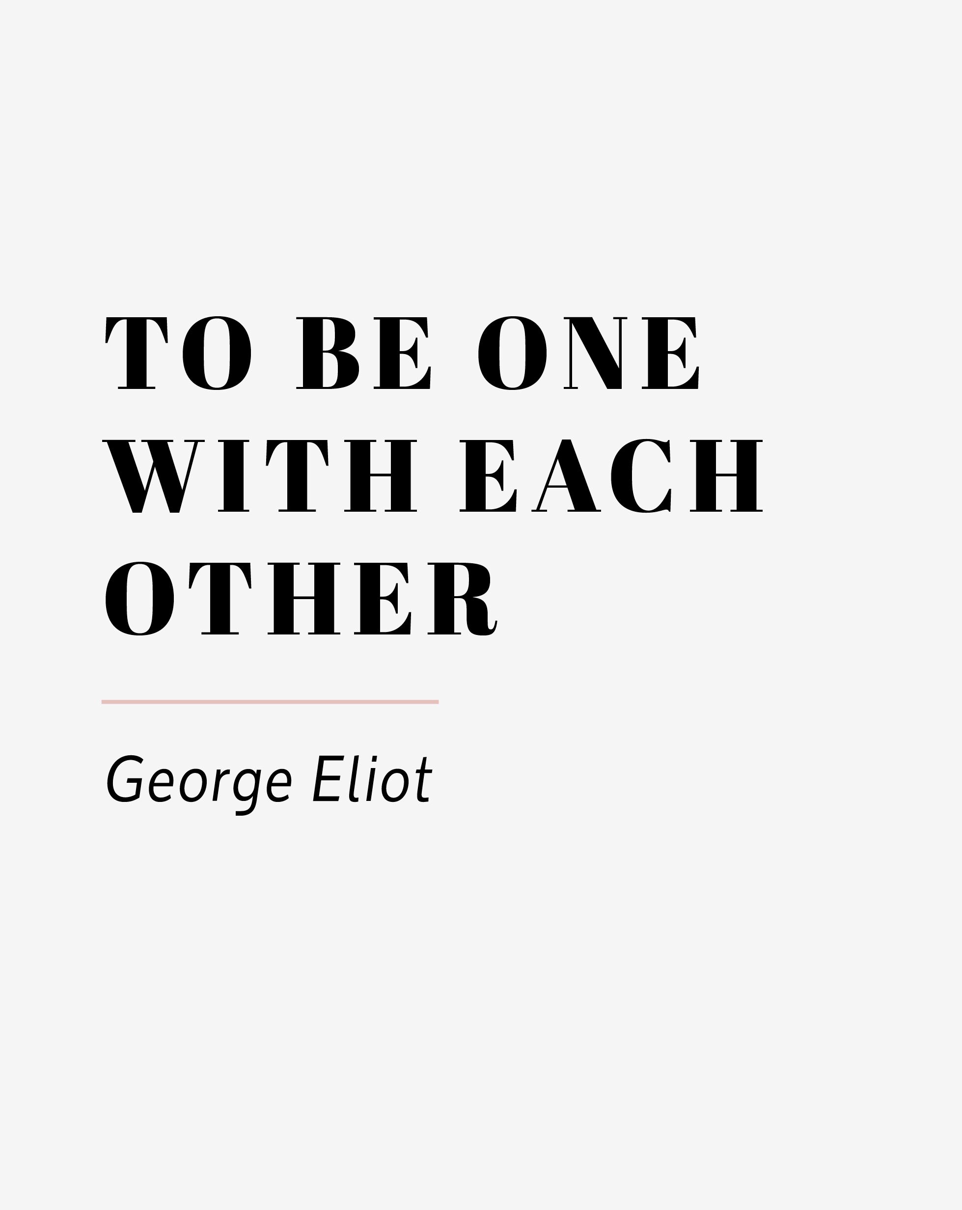 To Be One With Each Other Wedding Reading - Rock My Wedding