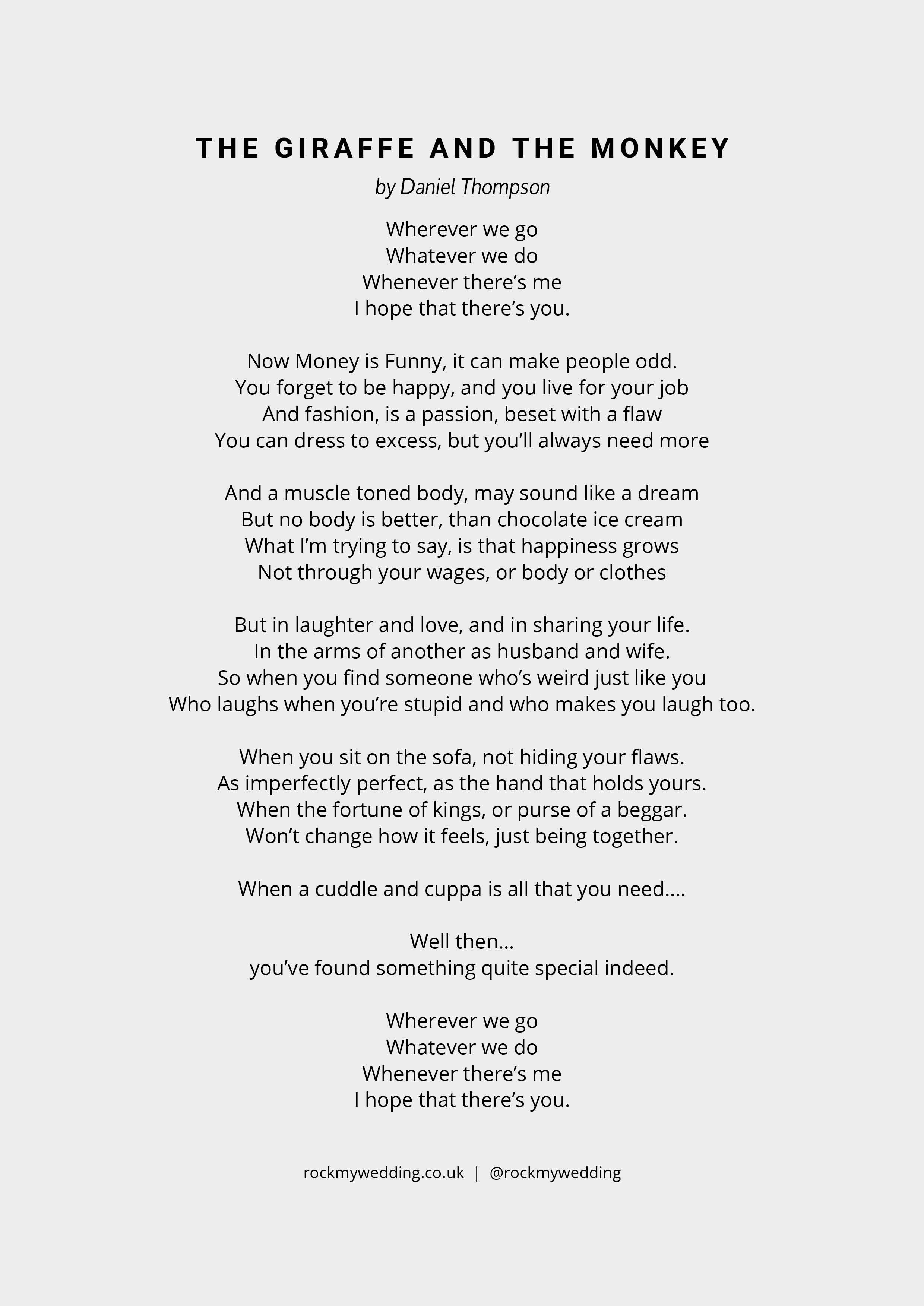 Short wedding poems for friends 60 photos - Astyledwedding.com