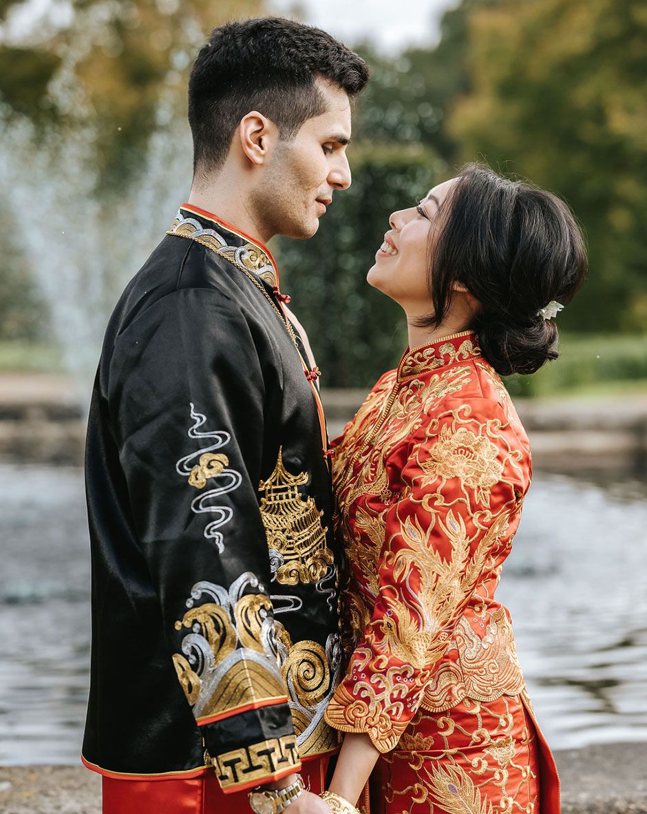 Multicultural Ashridge House Wedding With Chinese Tea Ceremony & Zaffa Band